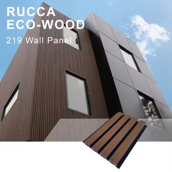 RUCCA Outdoor Waterproof Wpc Wall Clad Outdoor Decorative Wall Cladding ...